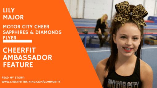 Ambassador Feature: Lily Major - CHEERFIT
