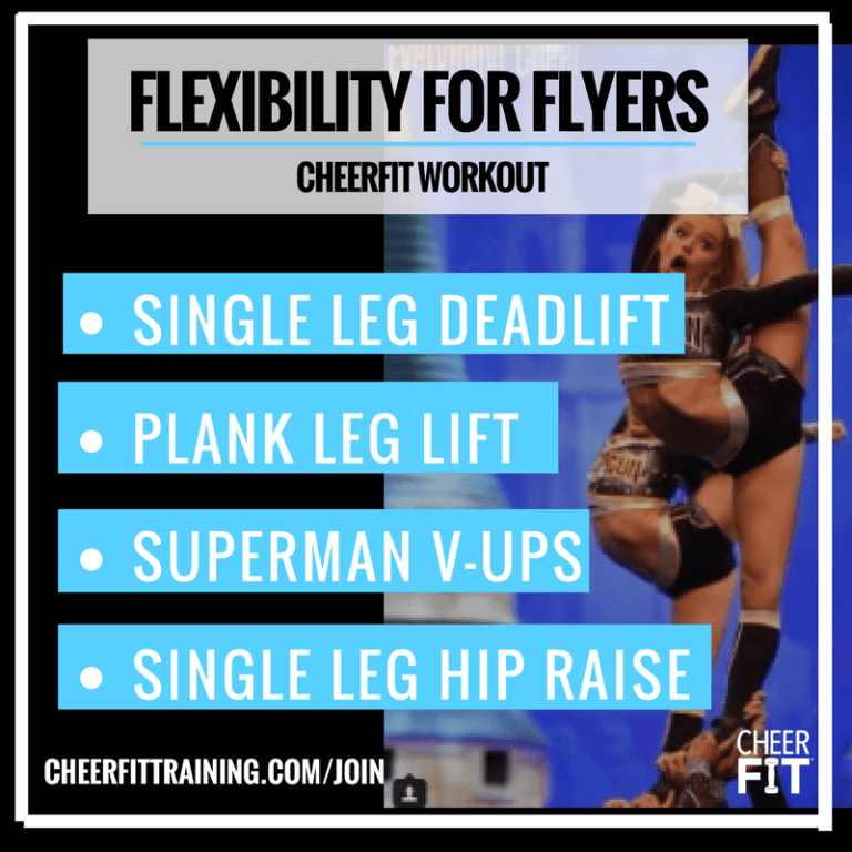 Are you a Flyer? You NEED this Workout! - CHEERFIT